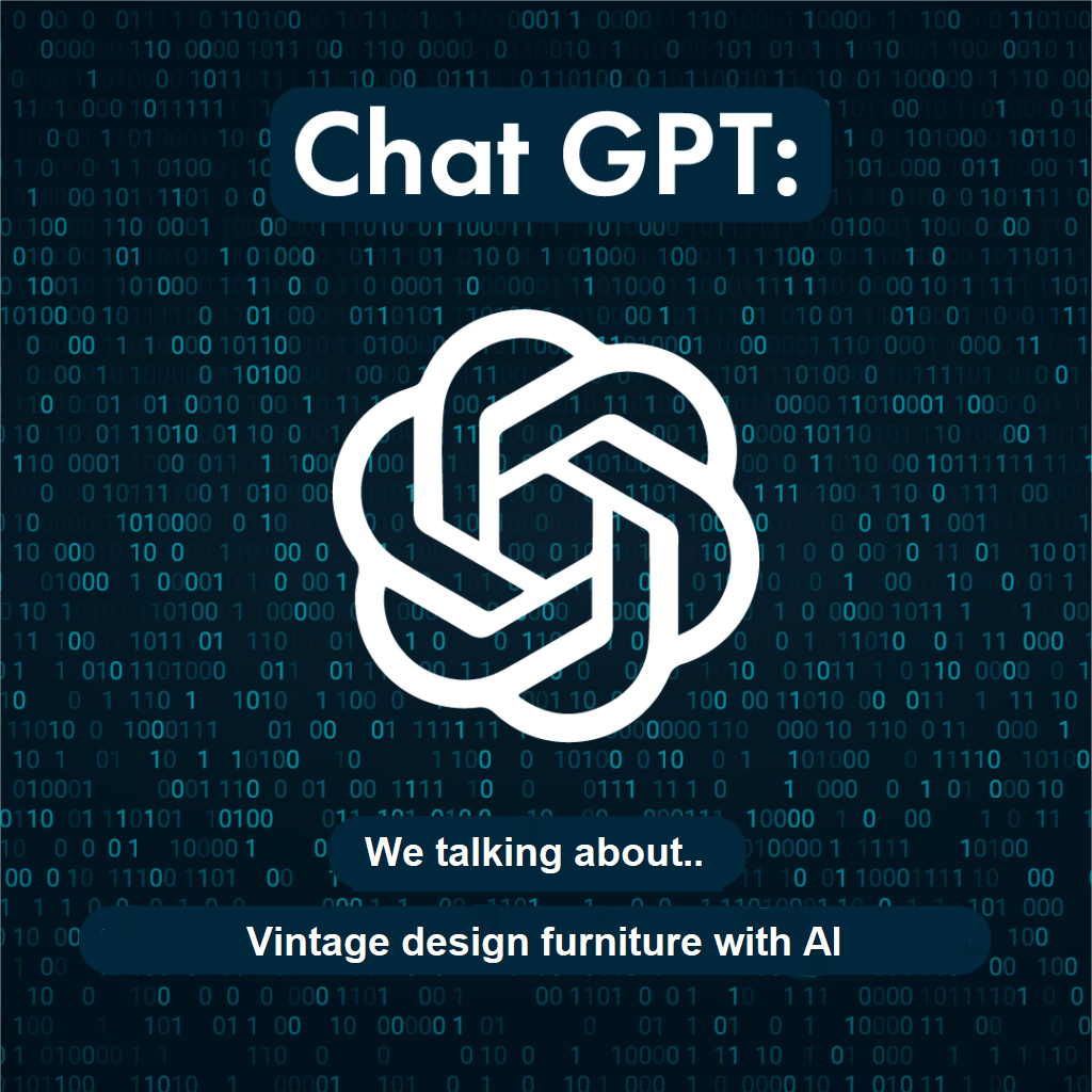 Vintage furniture + ChatGPT – ilrestaurato