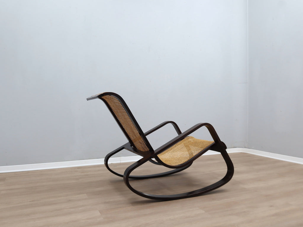 Vintage "DONDOLO" rocking chair Luigi Crassevig 1970s – ilrestaurato